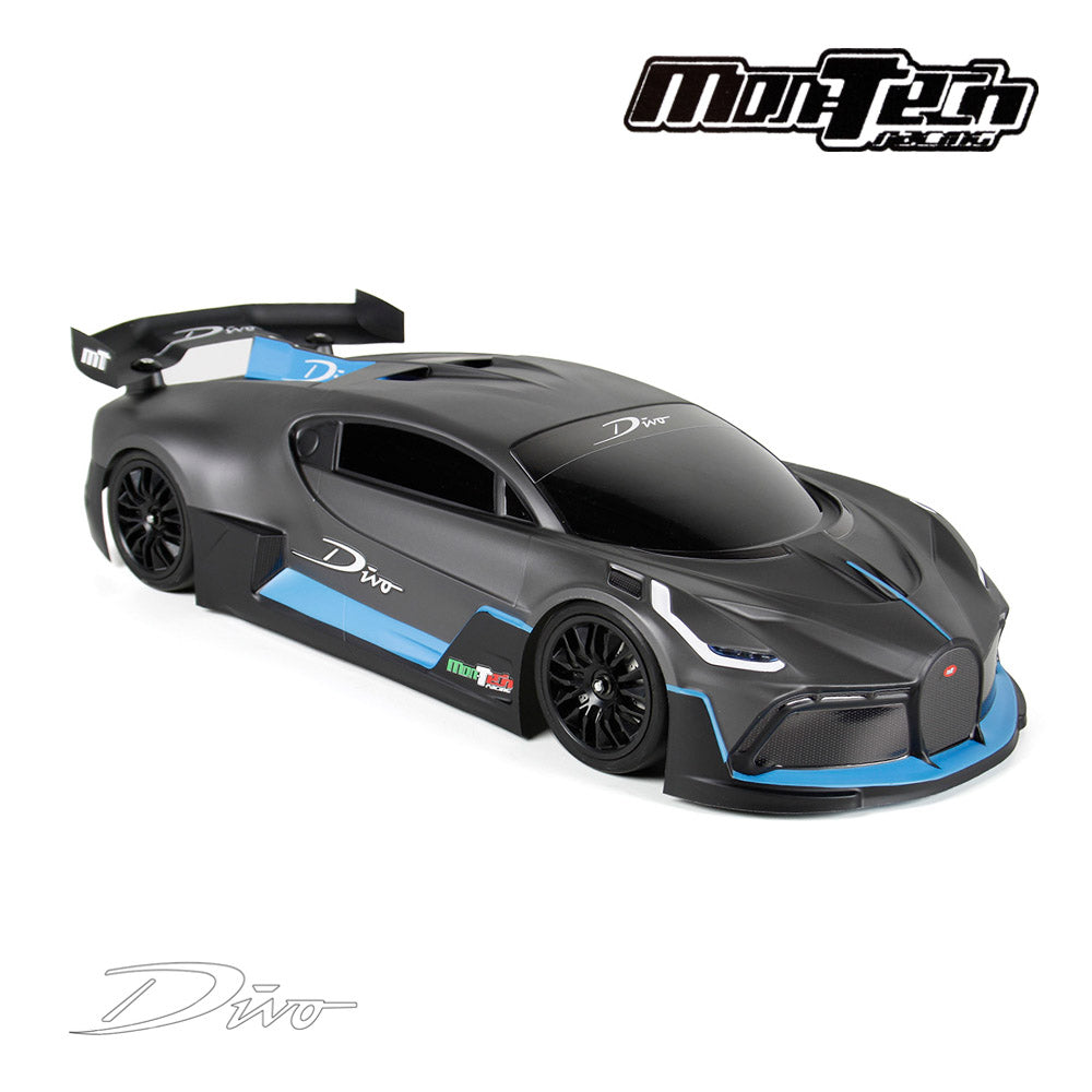 MonTech 022-009 Divo Hypercar 190mm GT Body – Smokem