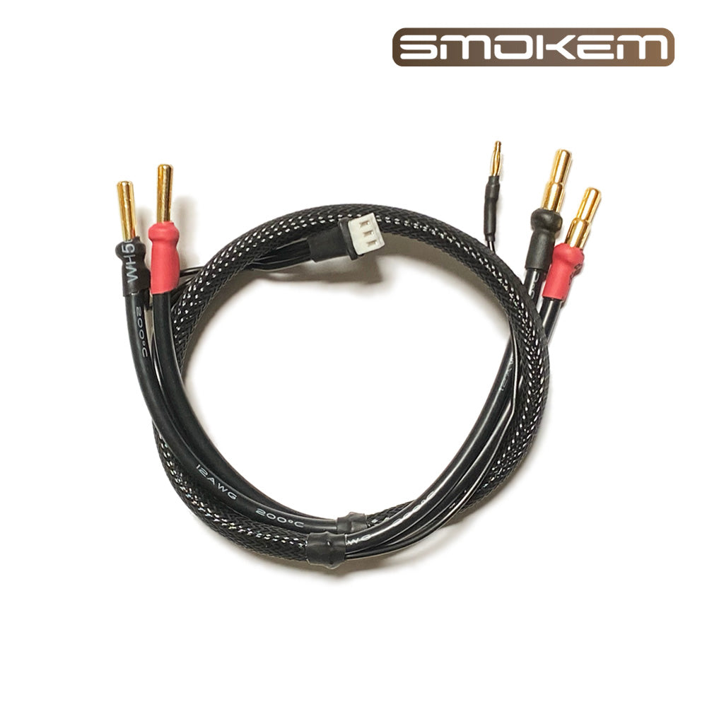 Smokem Australian-made Balance Charge Lead - 4mm Bullet to 4-5mm Bulle