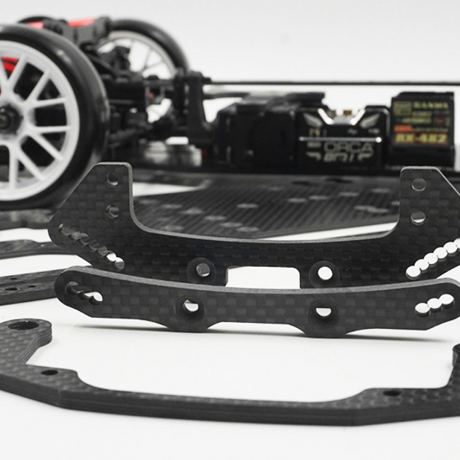 Susumu SS-0049 3mm Carbon Fiber Rear Shock Tower for Xpress FT1 FT1S | Smokem