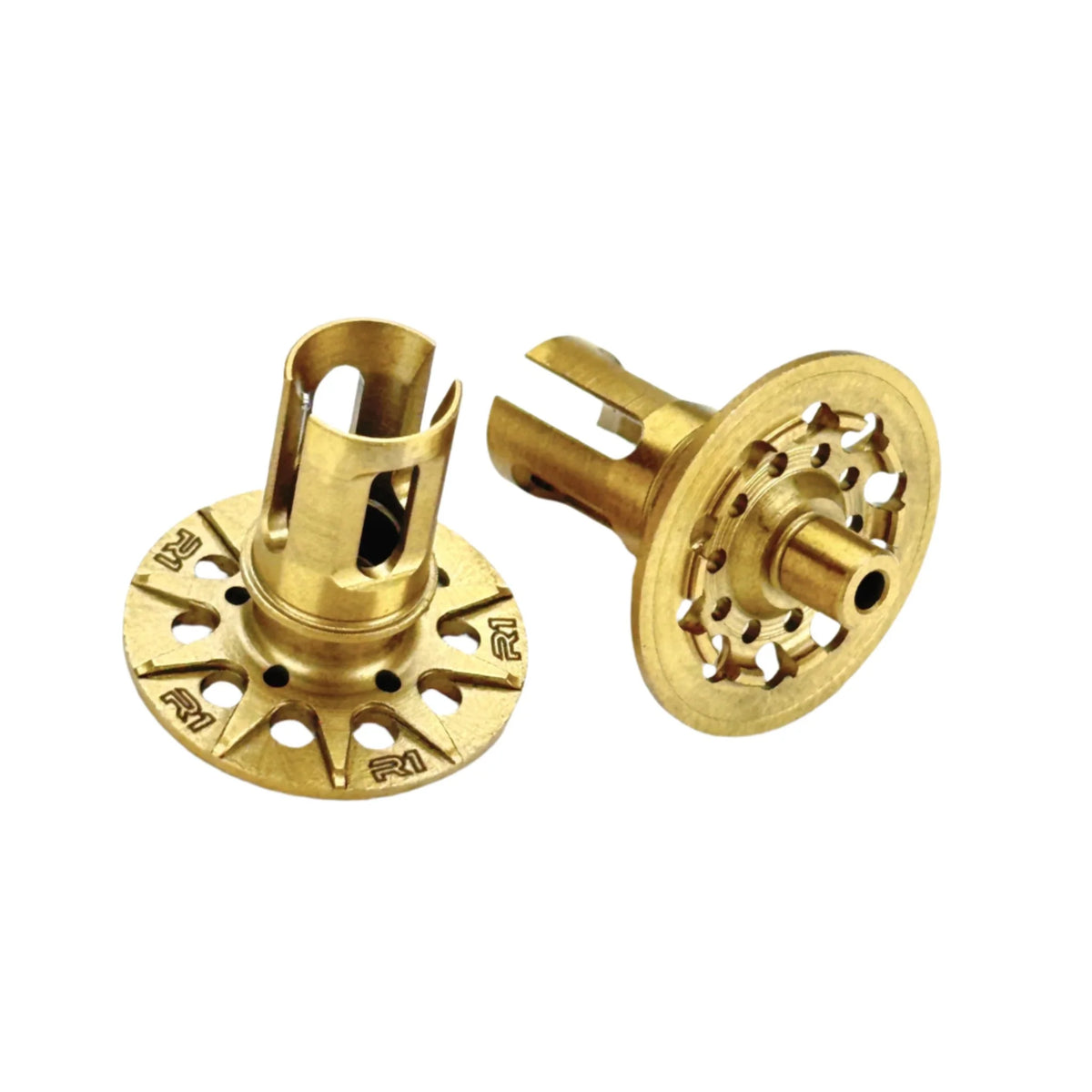 R1 Wurks 900098 RC10B7 Lightweight Ball Differential Outdrives – Smokem