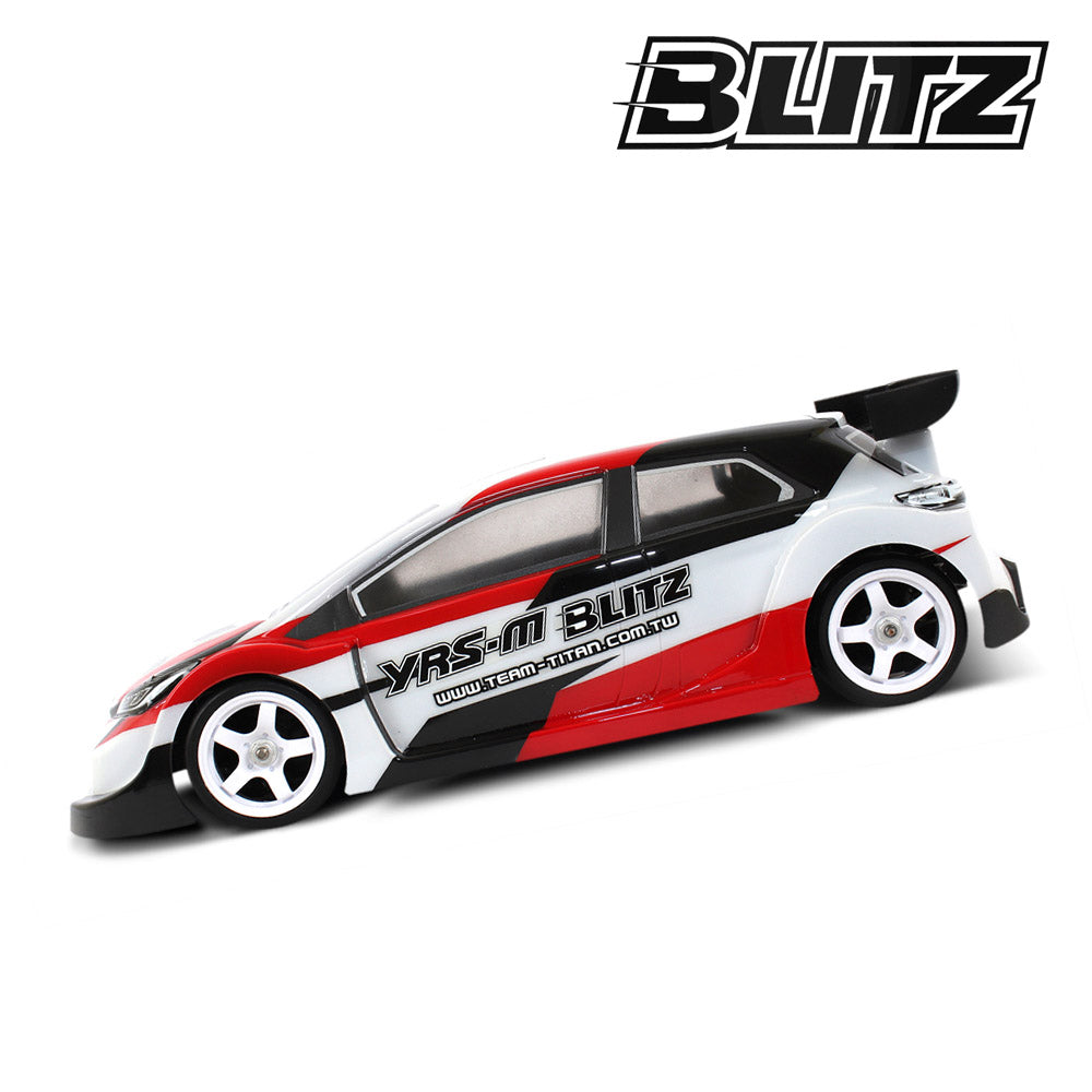 Blitz 60913-07 YRS-M 1/10th 225mm Mini FWD Car Bodyshell – Smokem