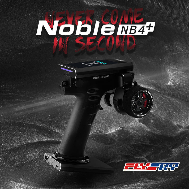 Flysky Noble NB4+ NB4 Plus Hi-Bright Touchscreen Wheel Radio System | Smokem