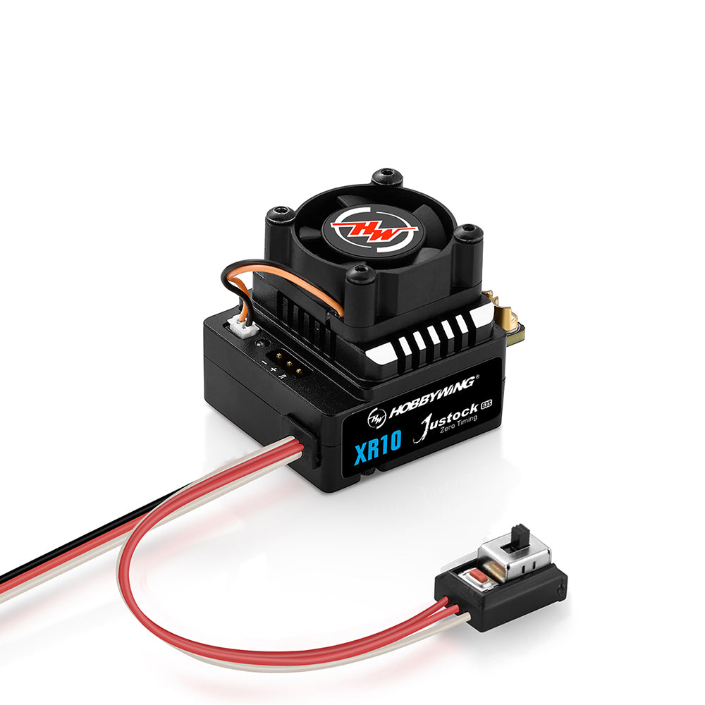 Hobbywing HW30112005 XR10 Justock G3S Zero-timing Brushless ESC (TCR/F ...