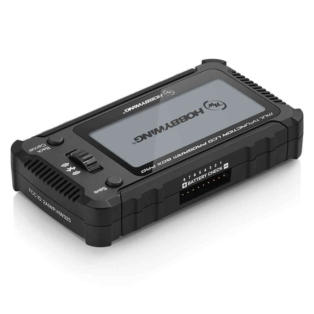 Hobbywing LCD Multifunction Program Box Pro HW30502002 – Smokem