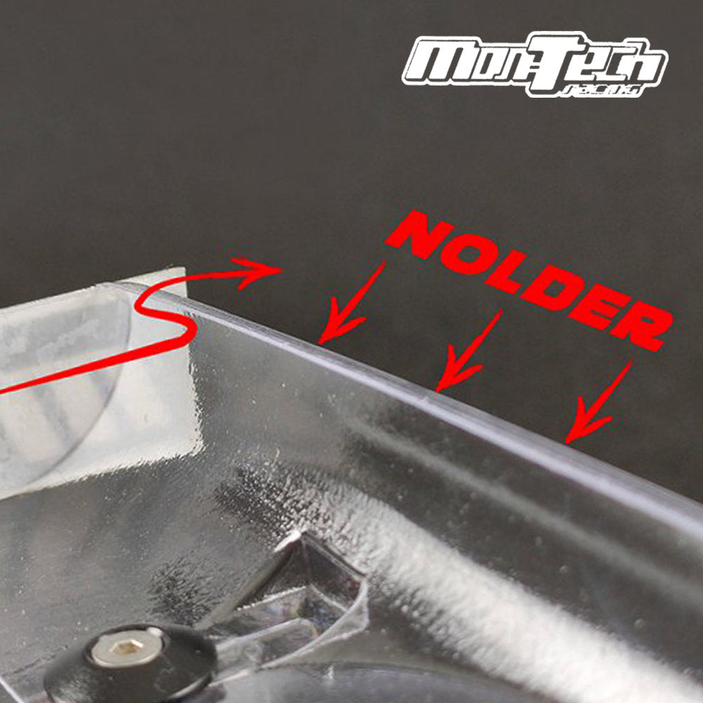 MonTech 020-001 NOLDER 1/10th Touring Car Wing 0.75mm – Smokem