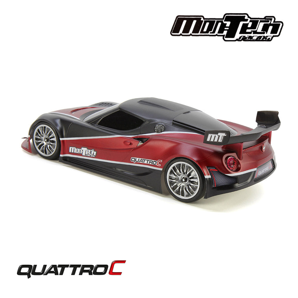 MonTech 022-015 Quattro C 190mm GT Body Shell – Smokem