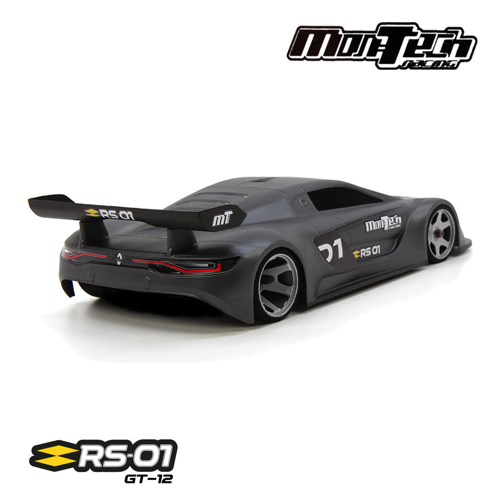 MonTech 022-019L RS-01 GT12 1/12th Scale Body La Leggera (Light) – Smokem