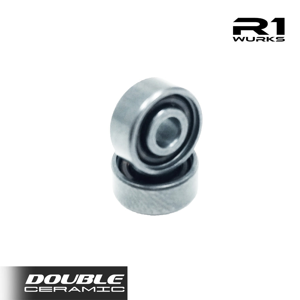 R1 Wurks 020021 10X Double Ceramic Coated Bearing w/ Si3N4 Balls (2pcs ...