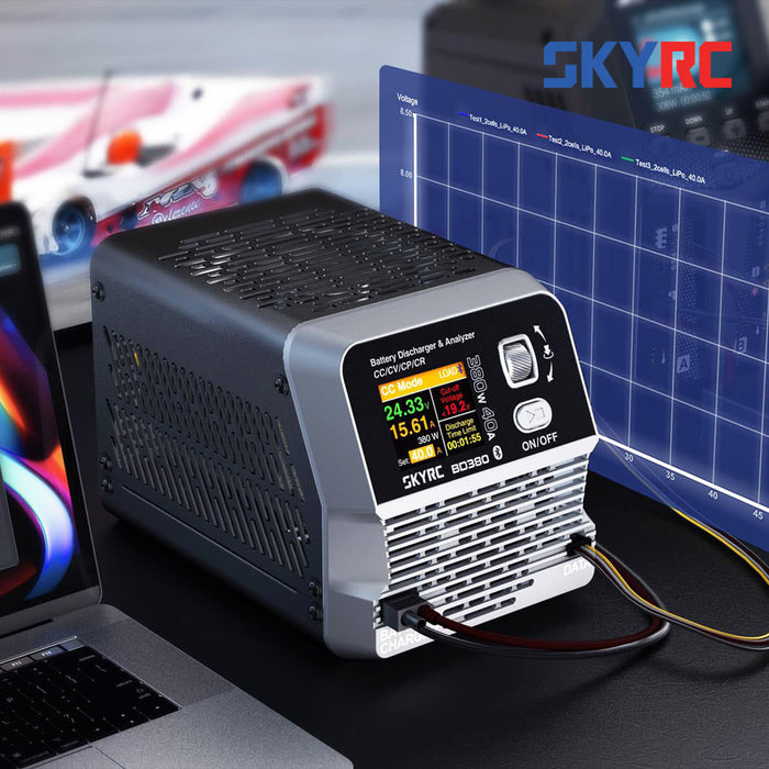 SkyRC SK-600153 BD380 380W Battery Discharger & Analyzer | Smokem