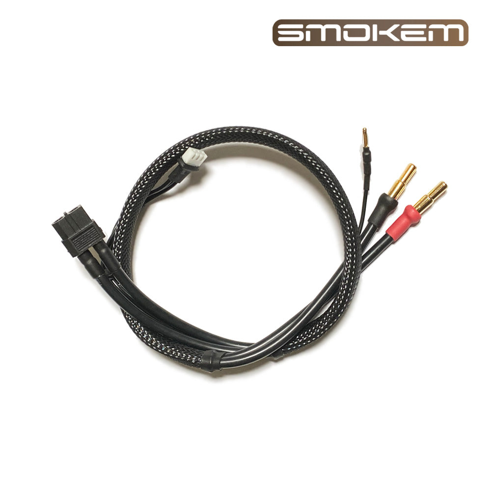 Smokem Australian-made Balance Charge Lead - XT60 to 4-5mm Bullet