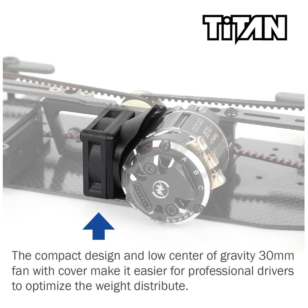TiTAN 21008 30mm Fan Shroud Cover – Smokem