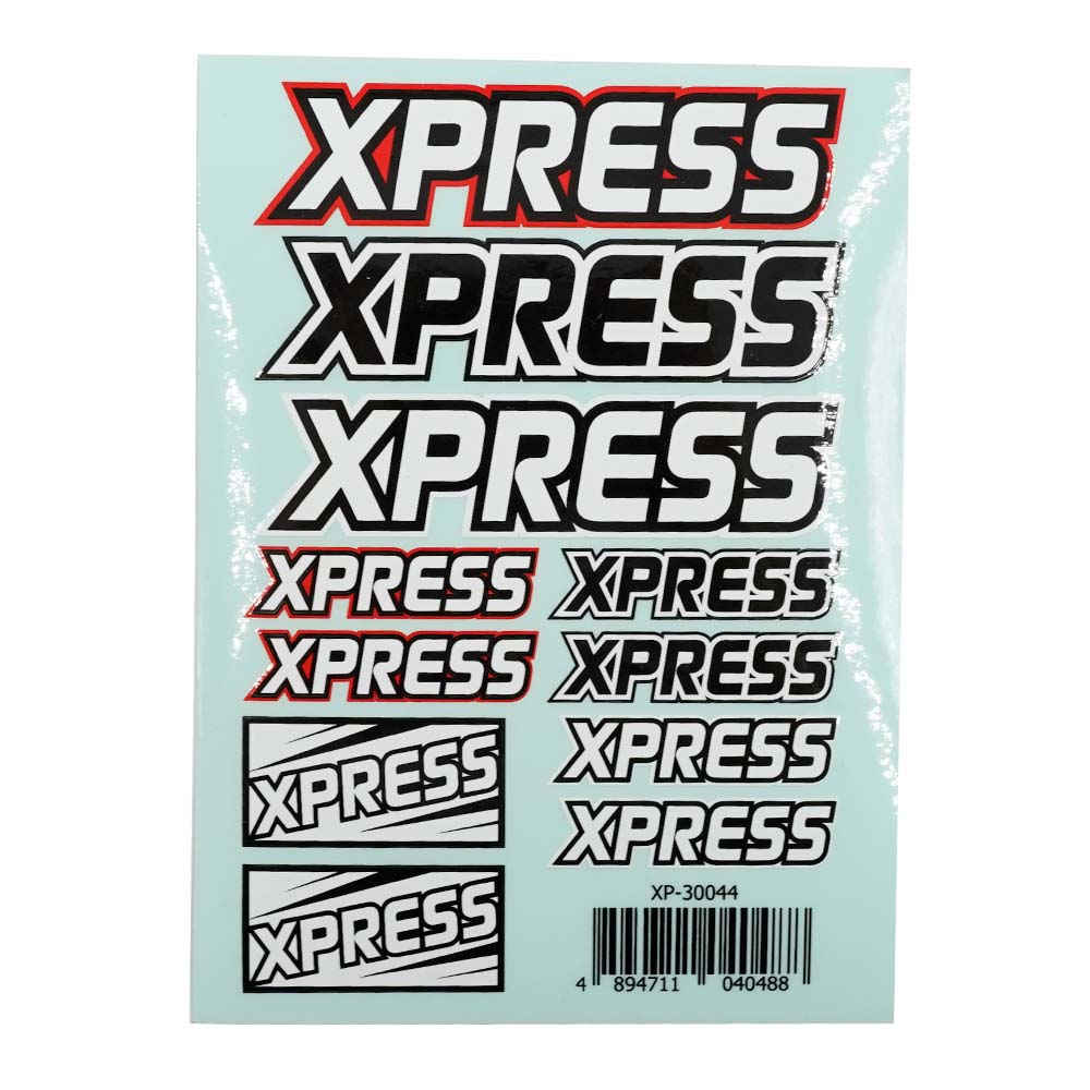 Xpress XP-30044 Logo Sticker Decal A6 148x105mm – Smokem