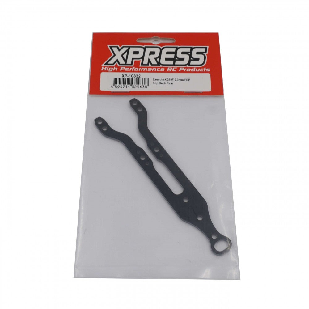 Xpress XP-10832 2.0mm FRP Rear Top Deck for XQ2S XQ1S FWD Conversion ...