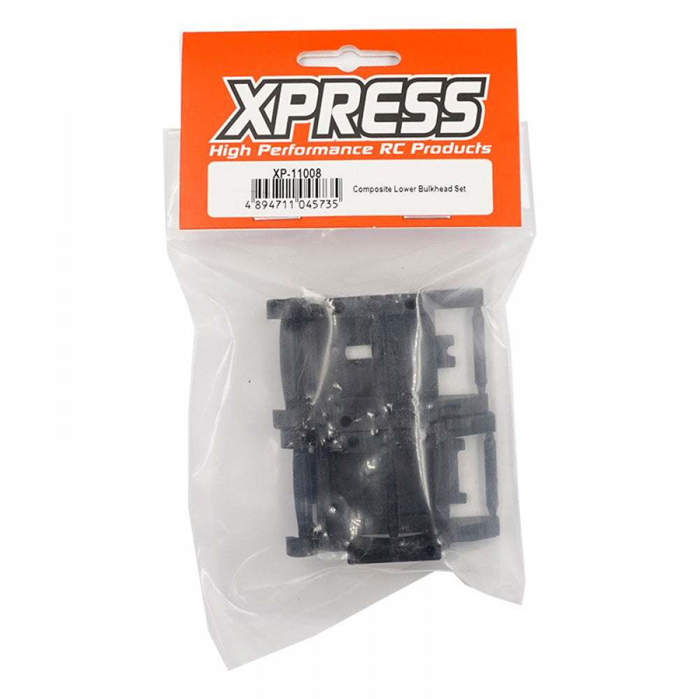 Xpress XP-11008 Composite Lower Bulkhead Set – Smokem