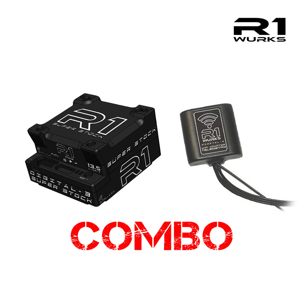R1 Wurks 040013 "Super Stock" 2S Digital-3 Brushless ESC – Smokem