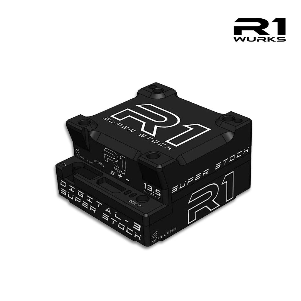 R1 Wurks 040013 "Super Stock" 2S Digital-3 Brushless ESC – Smokem