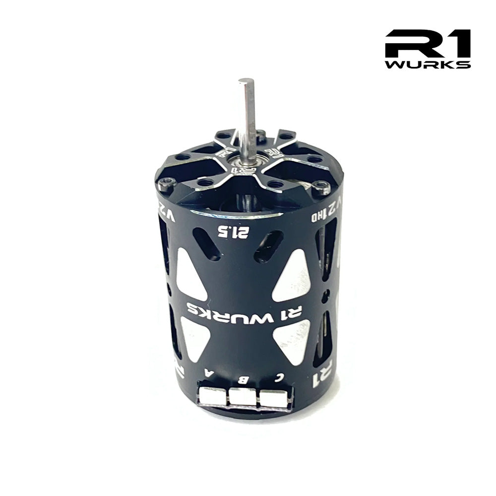 R1 Wurks V21-HD Sensored Spec Motor (ROAR Approved) – Smokem